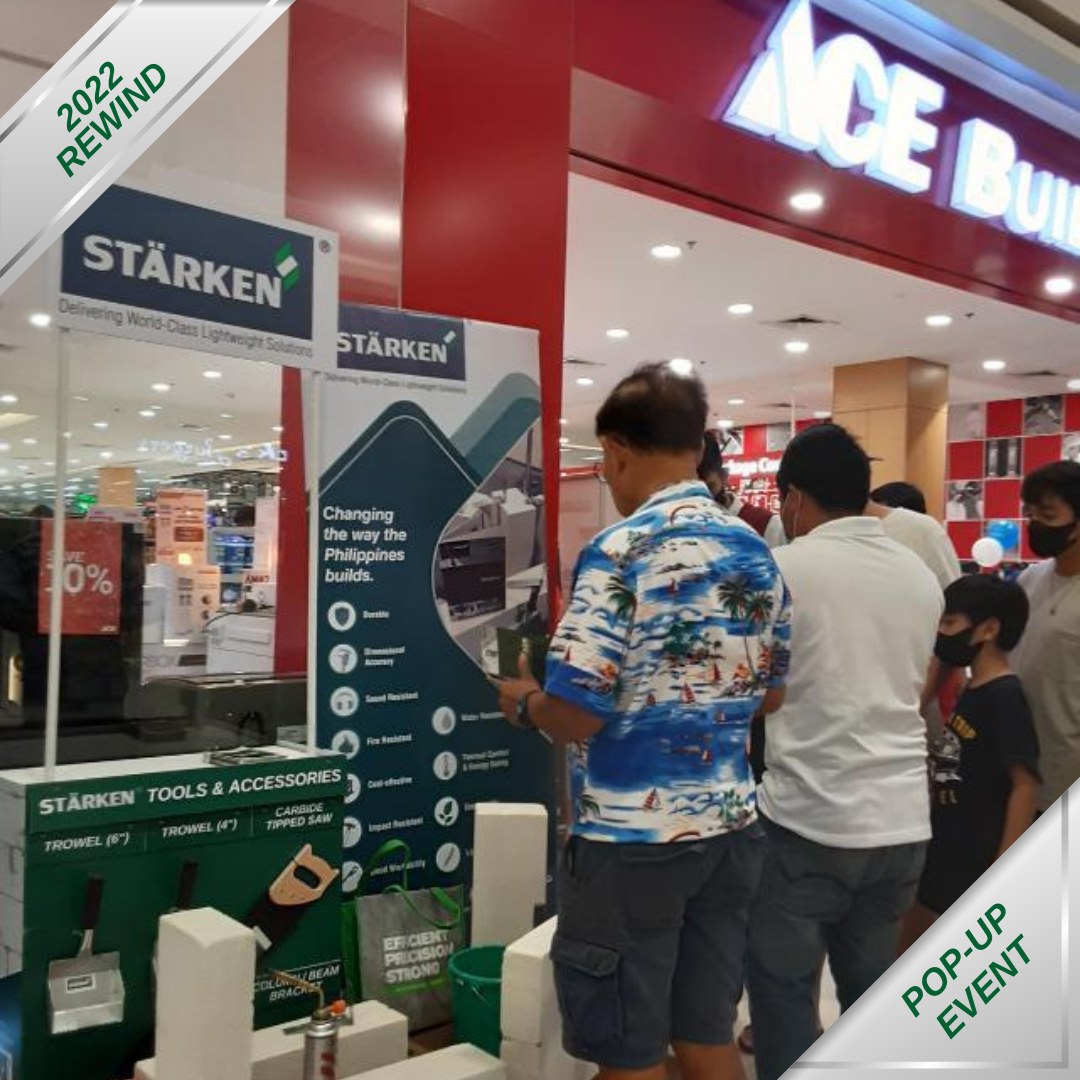 STÄRKEN AT ACE BUILDERS- SM NORTH EDSA - STÄRKEN Philippines